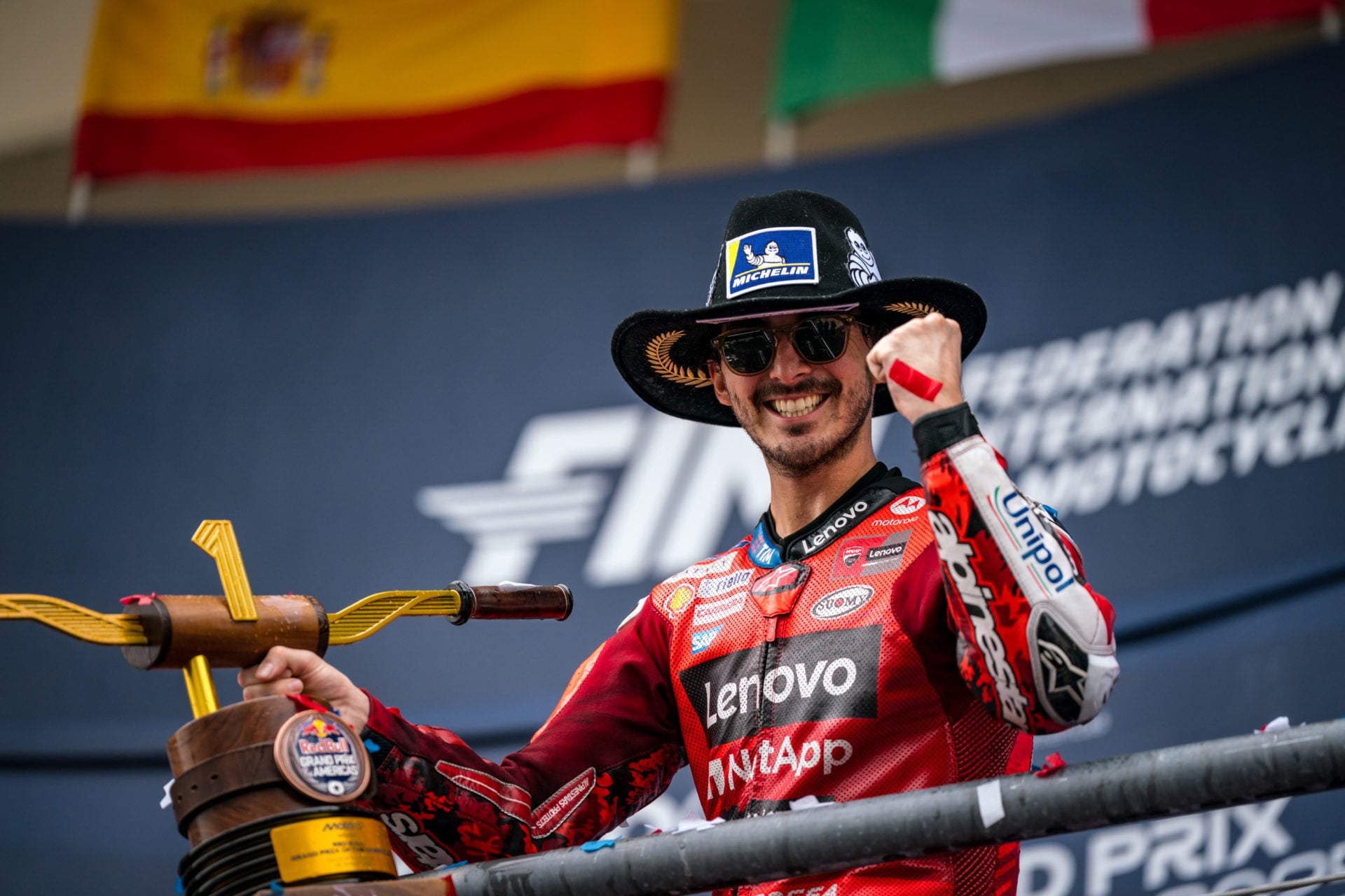 Davide Tardozzi offers one-word explanation for Francesco Bagnaia's ...