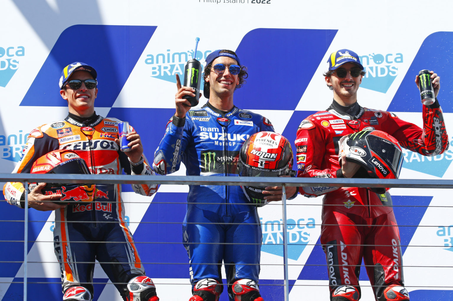 Alex Rins picks his MotoGP GOAT after racing against Marc Marquez and ...