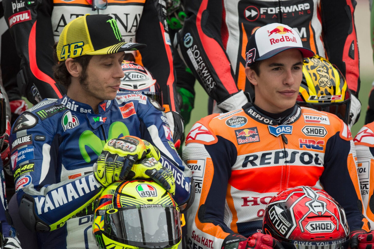 The 'desperate' tactic Valentino Rossi once used against Marc Marquez ...
