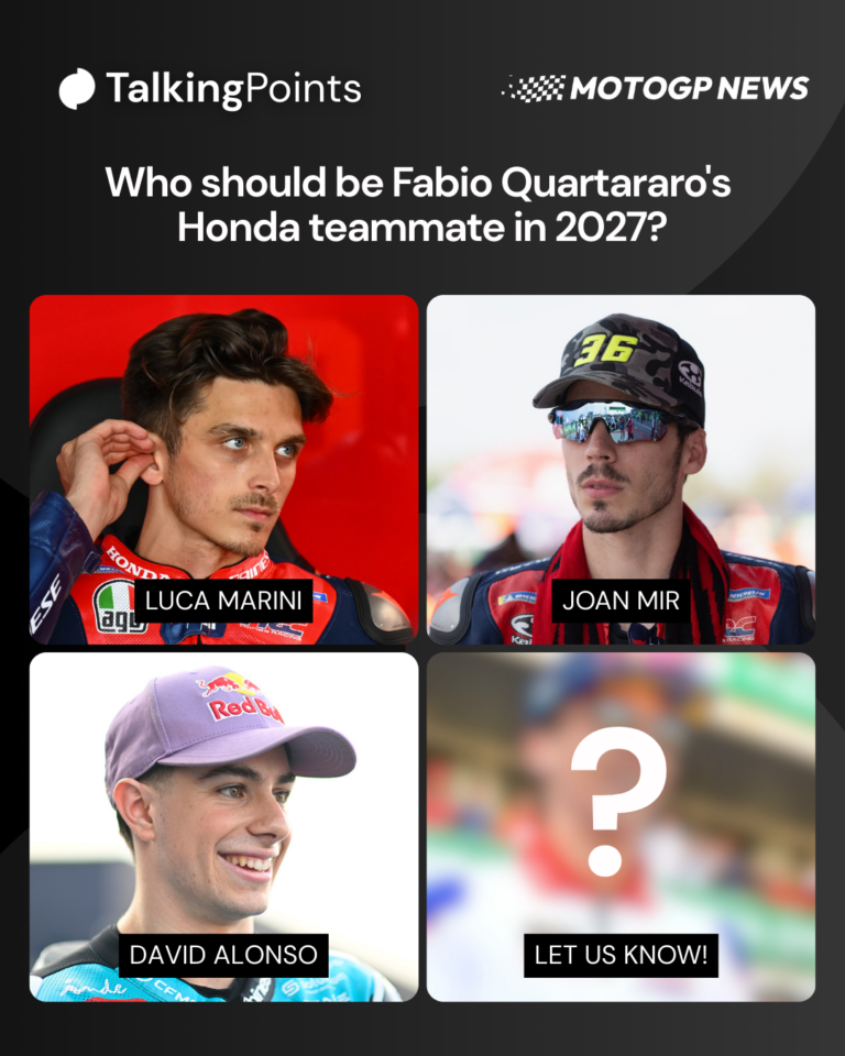 Moto2 star David Alonso is the ‘leading candidate’ to partner Fabio ...