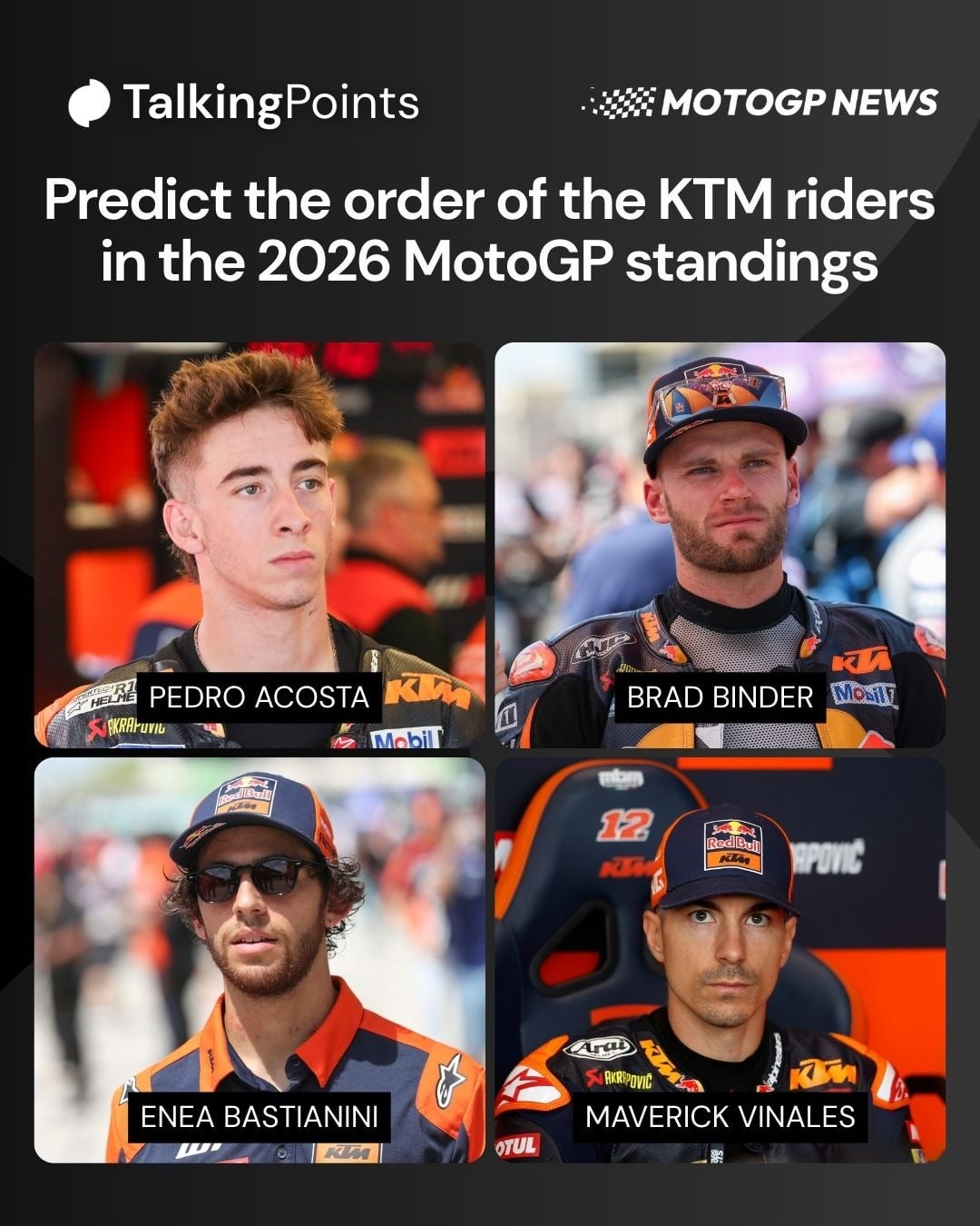 Brad Binder says he’s ‘significantly’ improved in one area with KTM’s ...